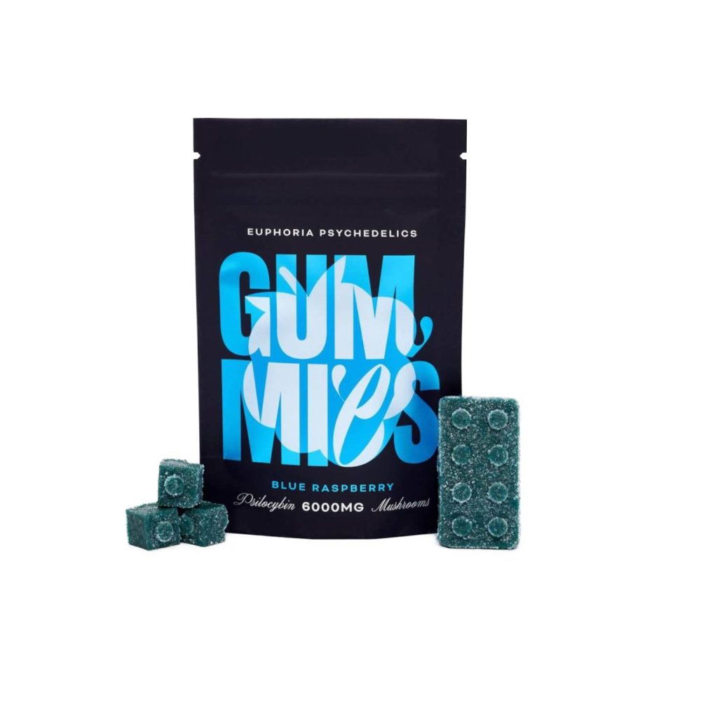Alice Mushroom Gummy – Blue Raspberry (1000mg) – Herb Castle