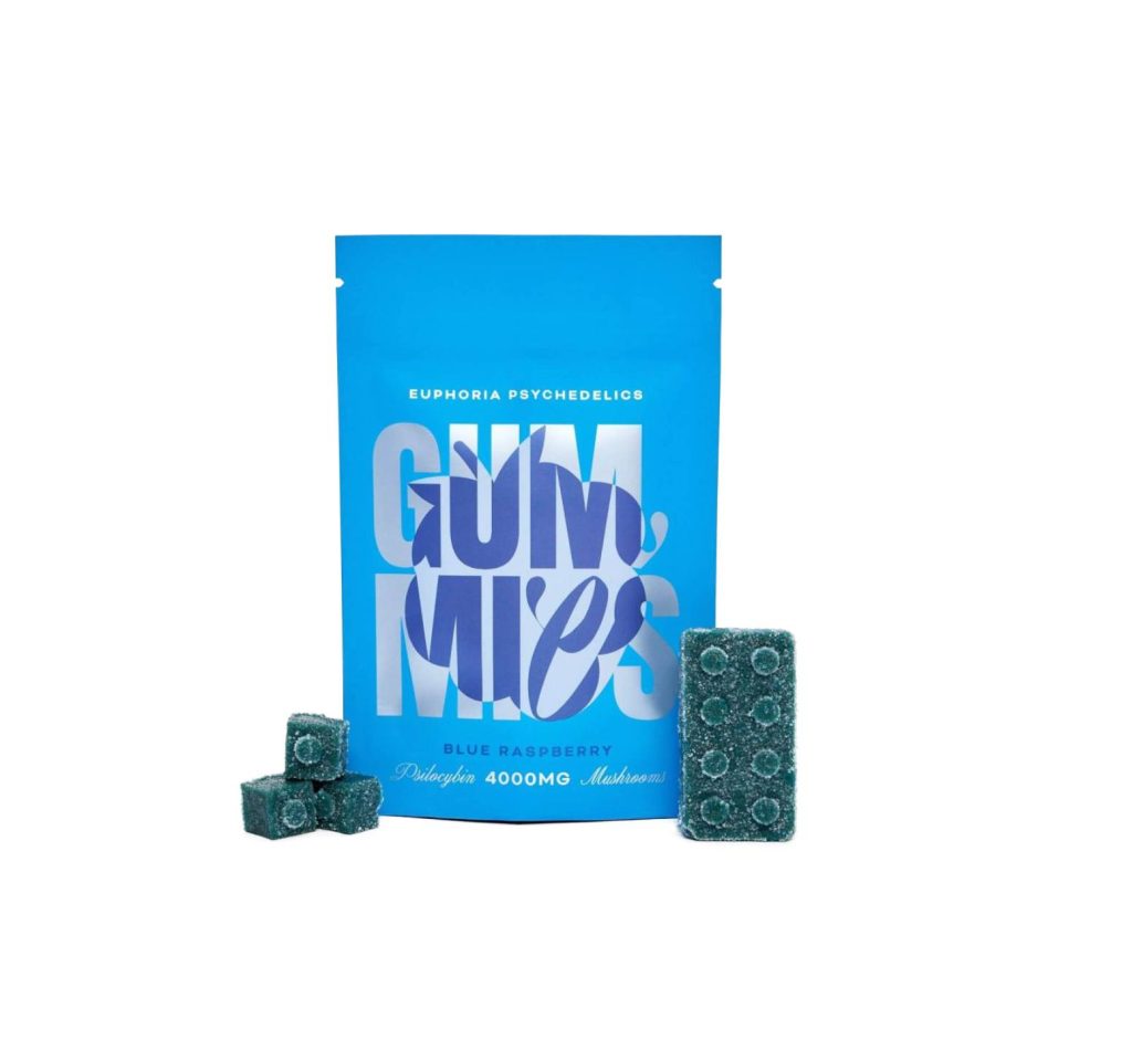 Euphoria Psychedelics Blue Raspberry 4000mg Herb Castle