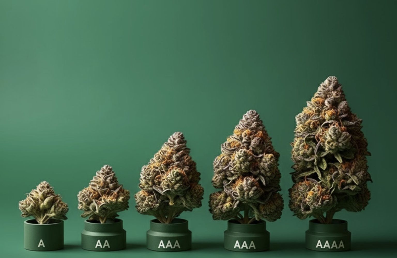 Cannabis Flower Grades: Cannabis A vs AA vs AAA vs AAAA